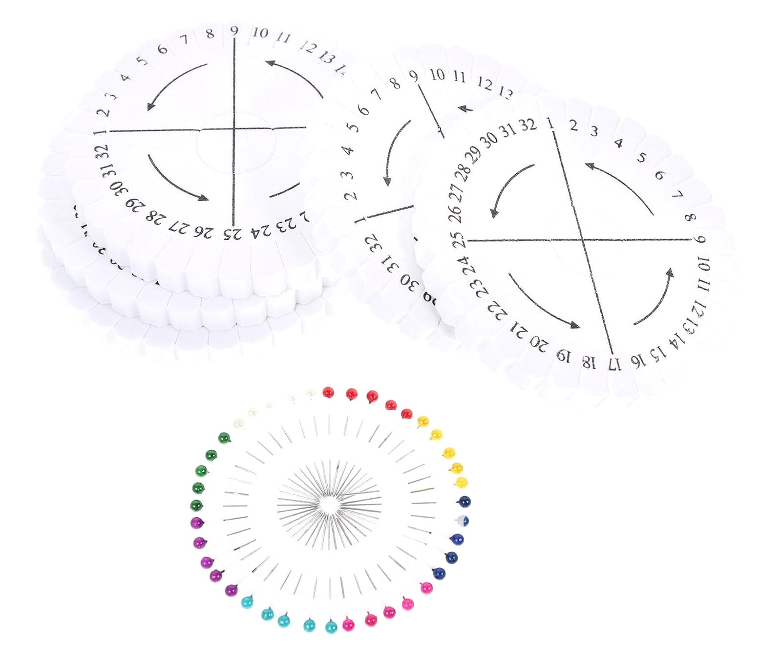 ANYWAY.GO 5pcs Kumihimo Disk: Braiding Disk Set with Weaving Plate Disc ...