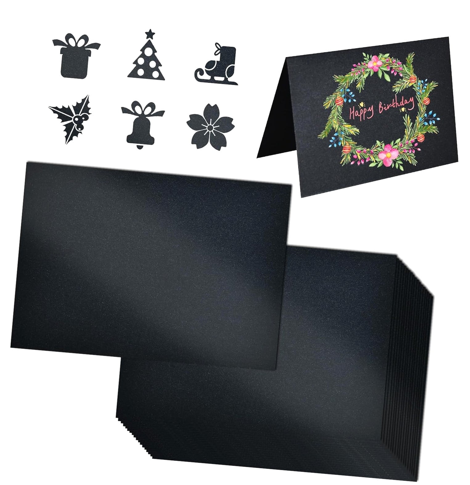 ANYWAY.GO 5x7inch Shimmer Cardstock, Shimmer Paper, 250GSM Craft Paper ...
