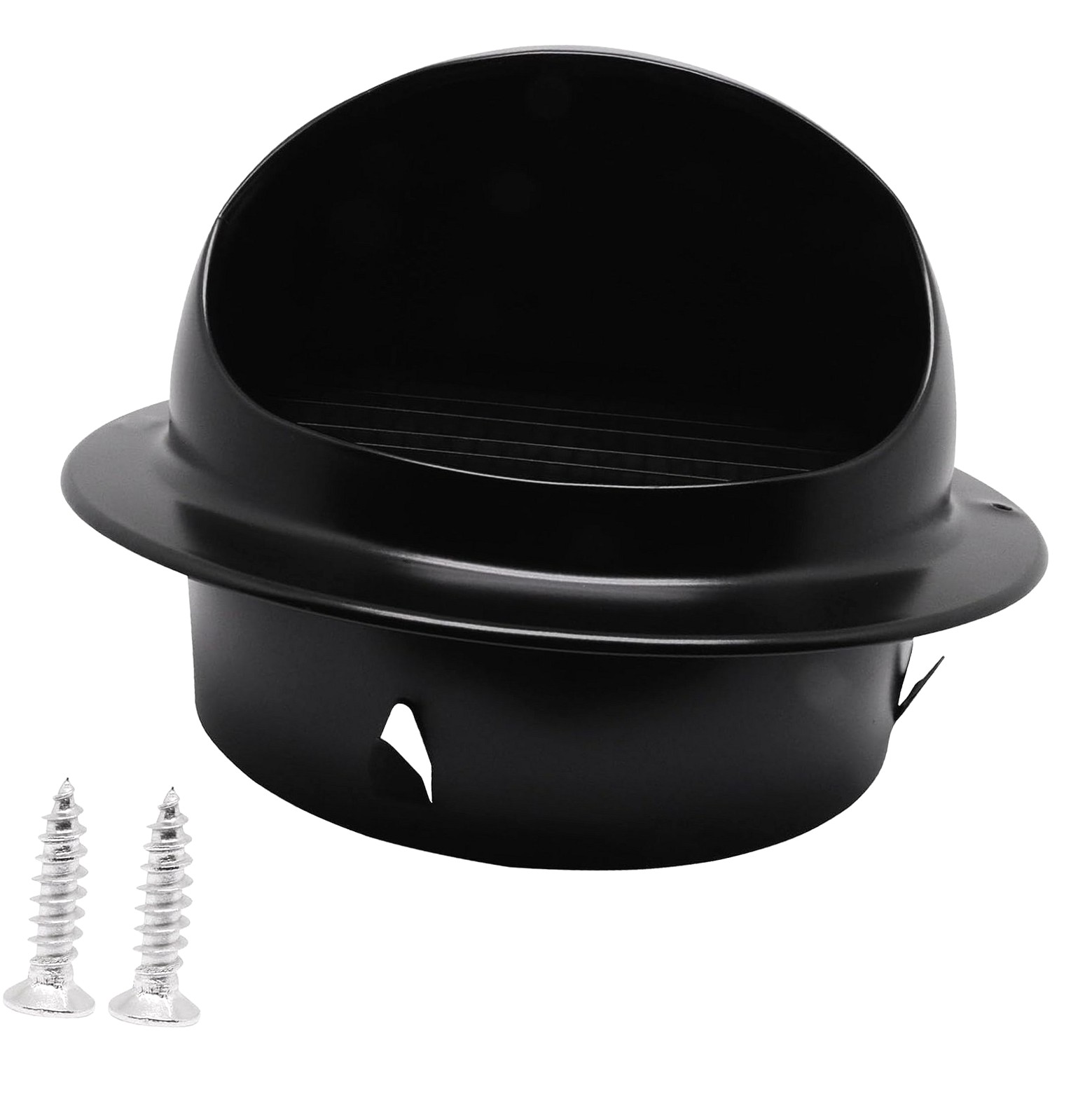 ANYWAY.GO 6 Inch Round Wall Vent Cover, Steel Vent , Hemispherical ...