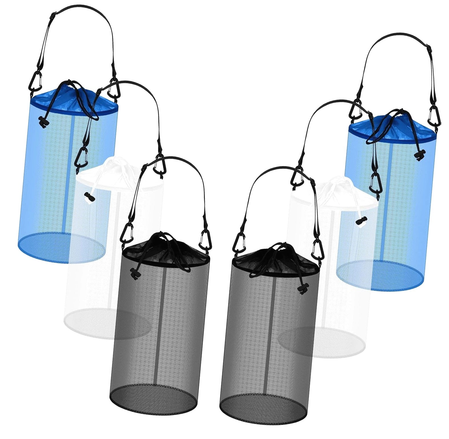 ANYWAY.GO 6 Piece Trash Bag Hoop Set, Garbage Can Organizer for Kayak ...