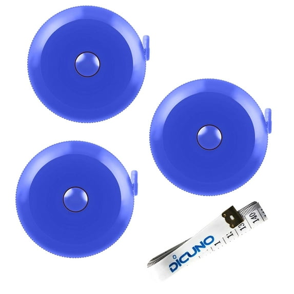 ANYWAY.GO 60-Inch 1.5 Meter Soft and Retractable Tape Body Tailor Sewing Craft Cloth Dieting ...