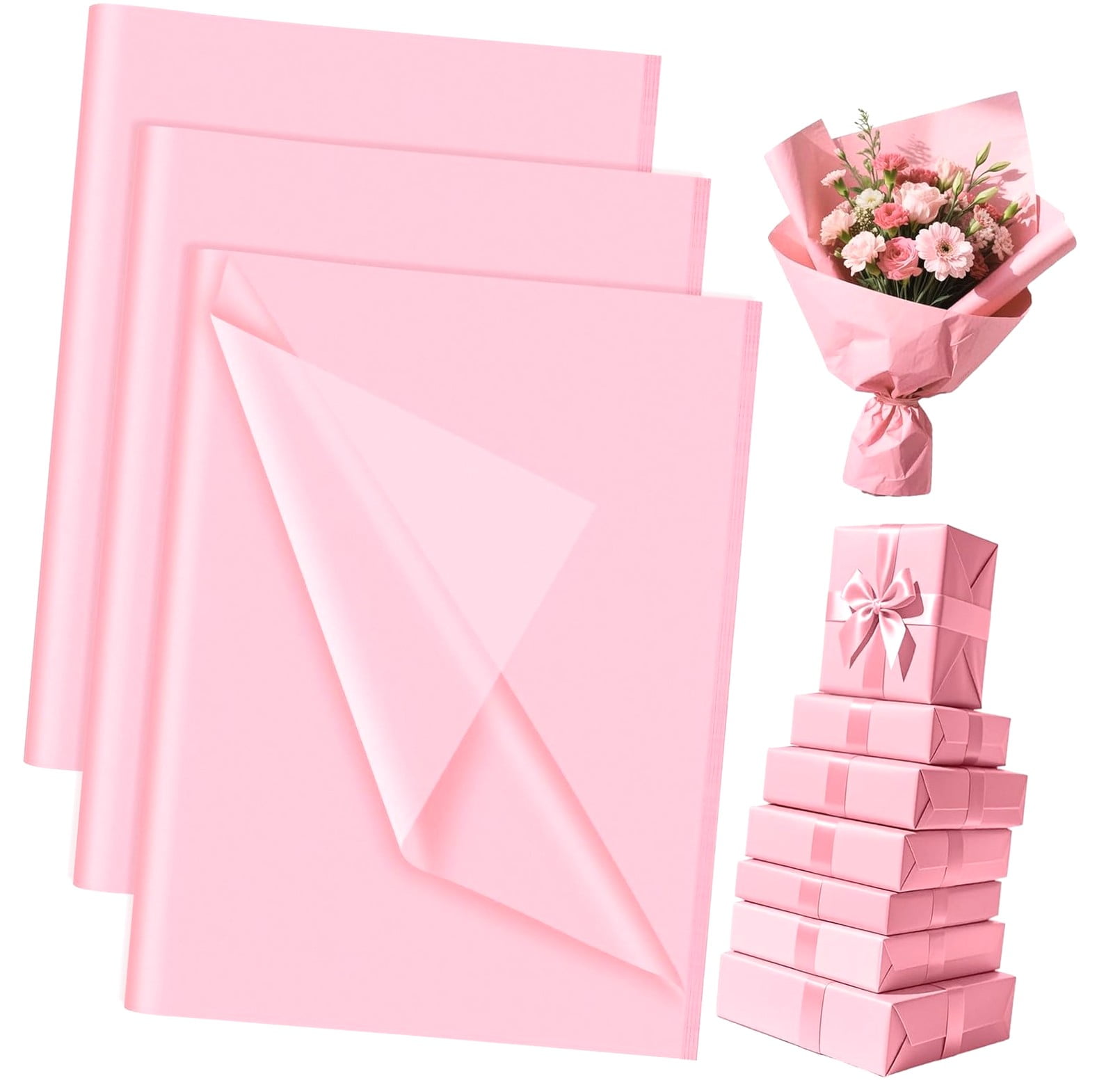 ANYWAY.GO 60 Tissue Paper Bulk, Tissue Paper for Packaging 14 20 Inch ...