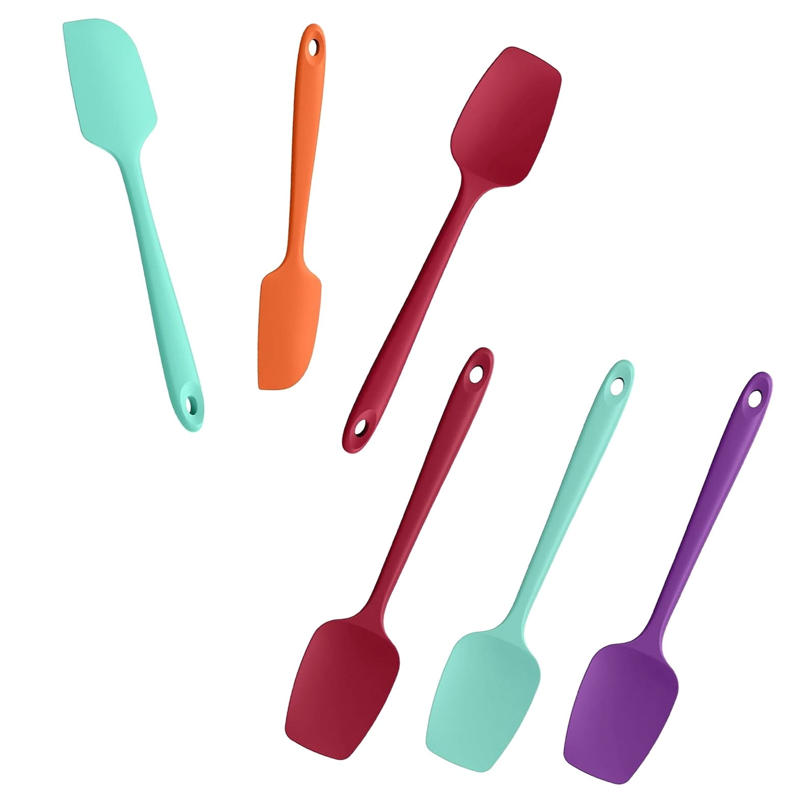 ANYWAY.GO 600° Spoon Trio for Scooping Stirring Blending (Red++) 3 ...