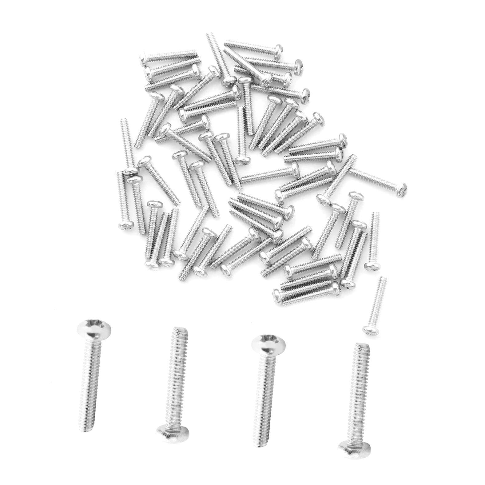 ANYWAY.GO 640Pcs M2.5 x 4mm/6mm/8mm/10mm/12mm/16mm/20mm, M2.5 Pan ...