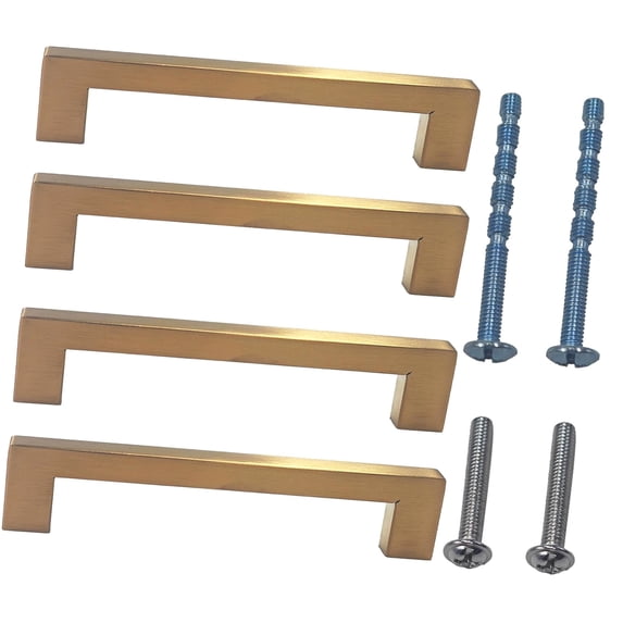ANYWAY.GO 7-1/2 Inch Cabinet Handles, Square Kitchen Drawer Pulls ...