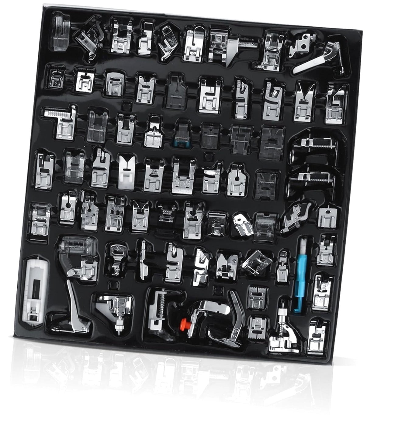 ANYWAY.GO 72pcs Sewing Machine Sewing Foot Presser Foot Presser Feet ...