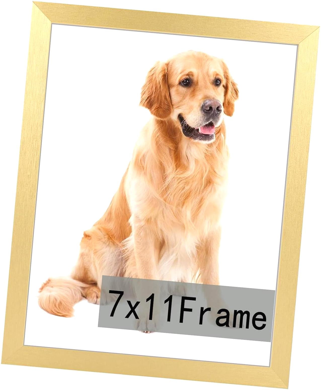 ANYWAY.GO 7x11 Picture Frame, versatile for wall hanging or tabletop ...