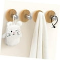 ANYWAY.GO Adhesive Wall , Wood Coat for Hanging Hangers for Bathroom ...