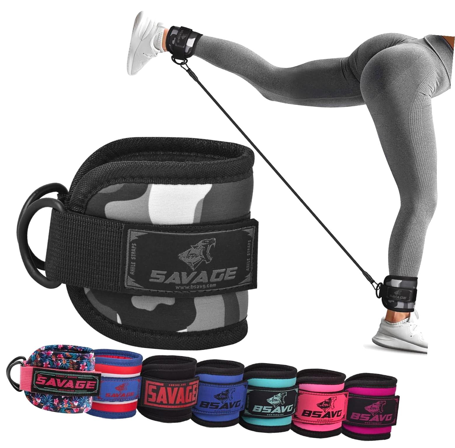 ANYWAY.GO Ankle Strap for Cable Machine Attachments | Gym Ankle Brace ...