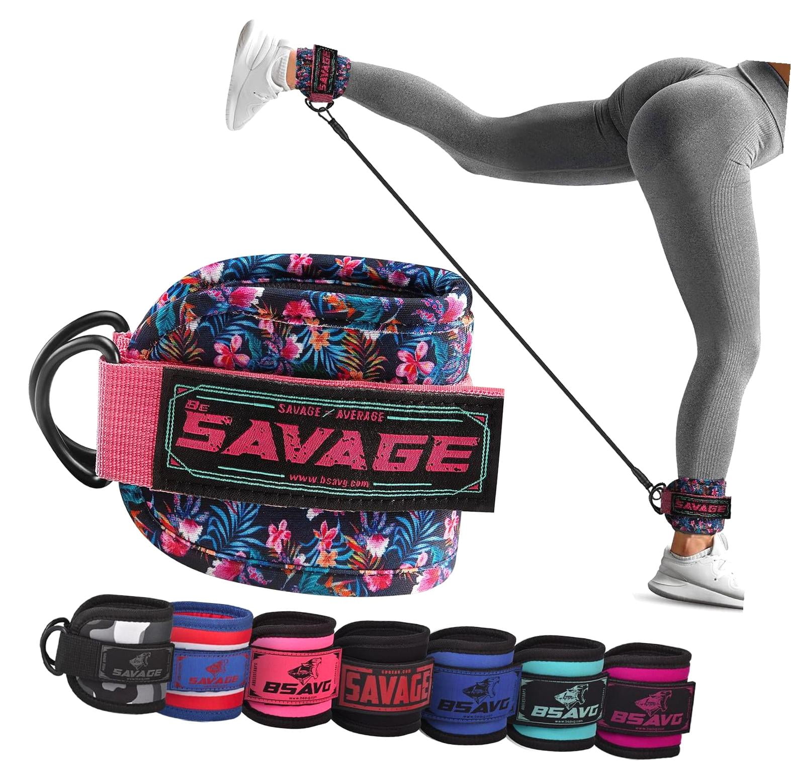 ANYWAY.GO Ankle Strap for Cable Machine Attachments | Gym Ankle Brace ...