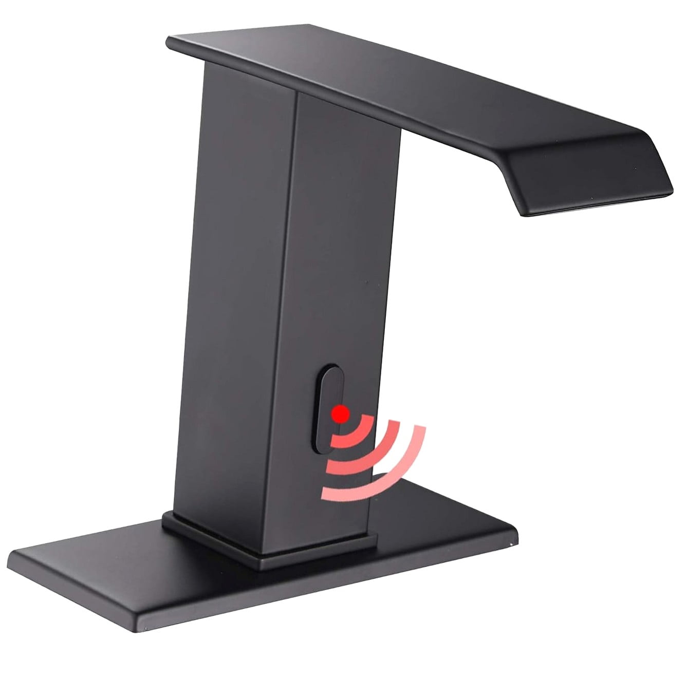ANYWAY.GO Automatic Sensor Matte Touchless Bathroom Sink with Cover ...