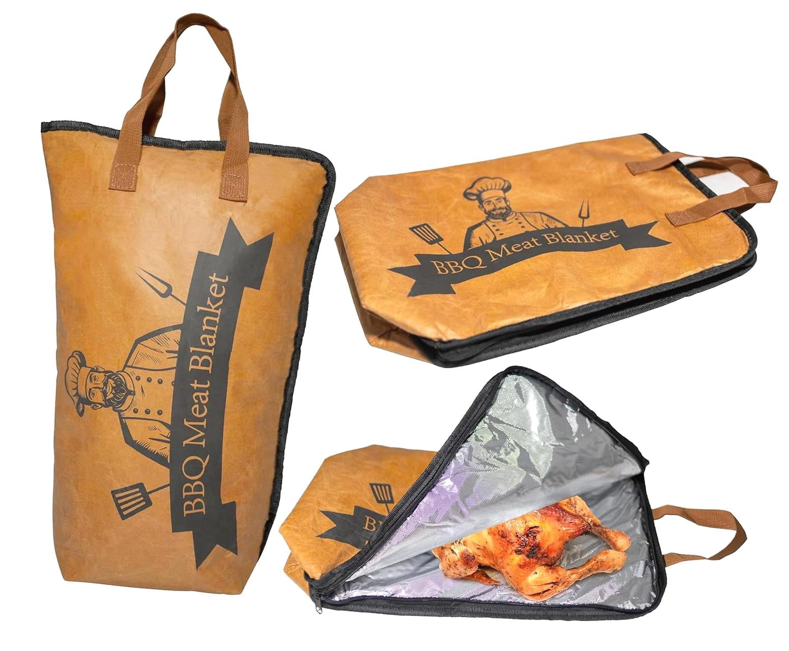 ANYWAY.GO BBQ Blanket for Resting Meat, 21" Insulated Smoker Grilling ...