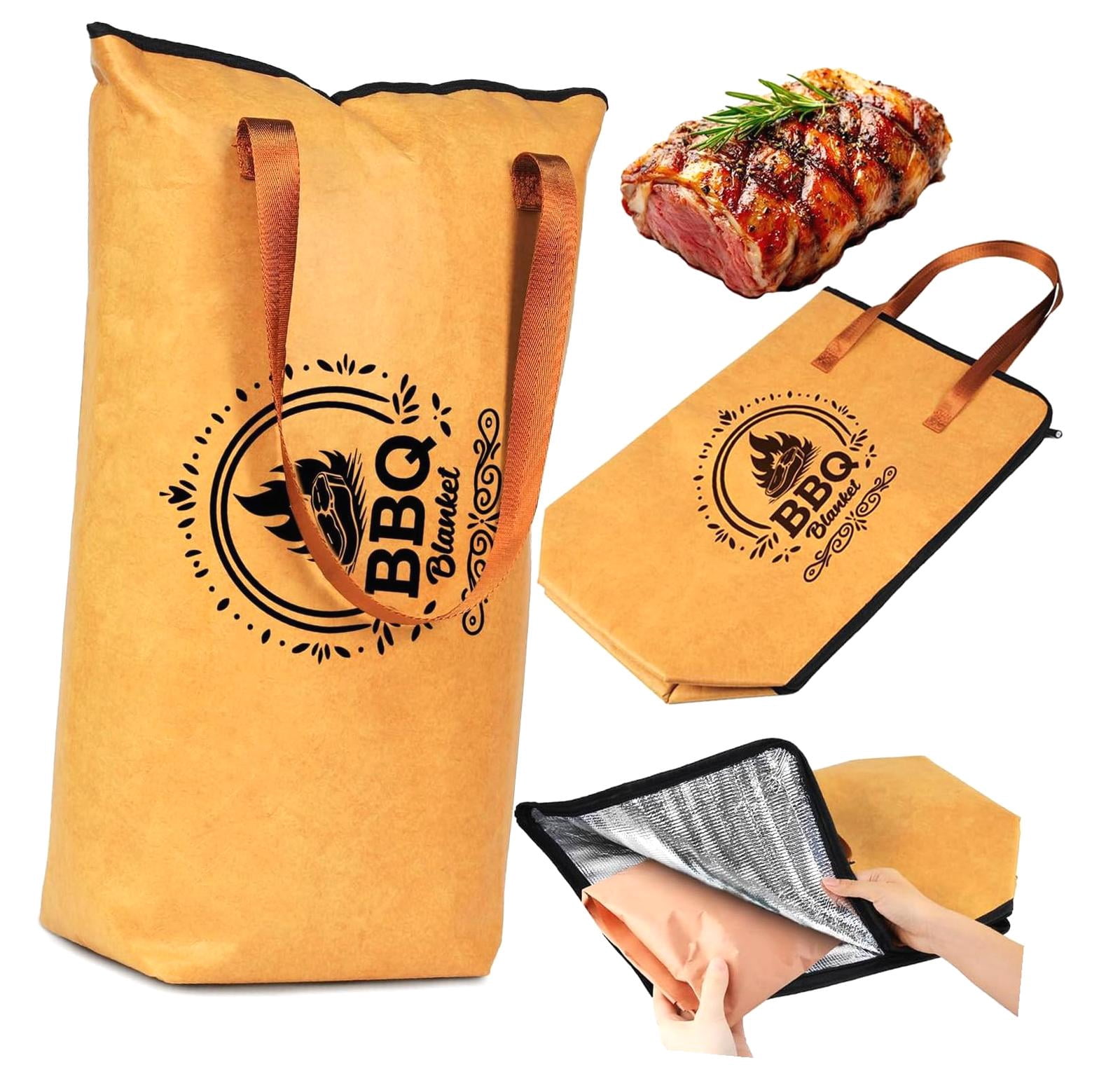ANYWAY.GO BBQ Meat Blanket, Barbecue Meat Resting Cover with Handle and ...
