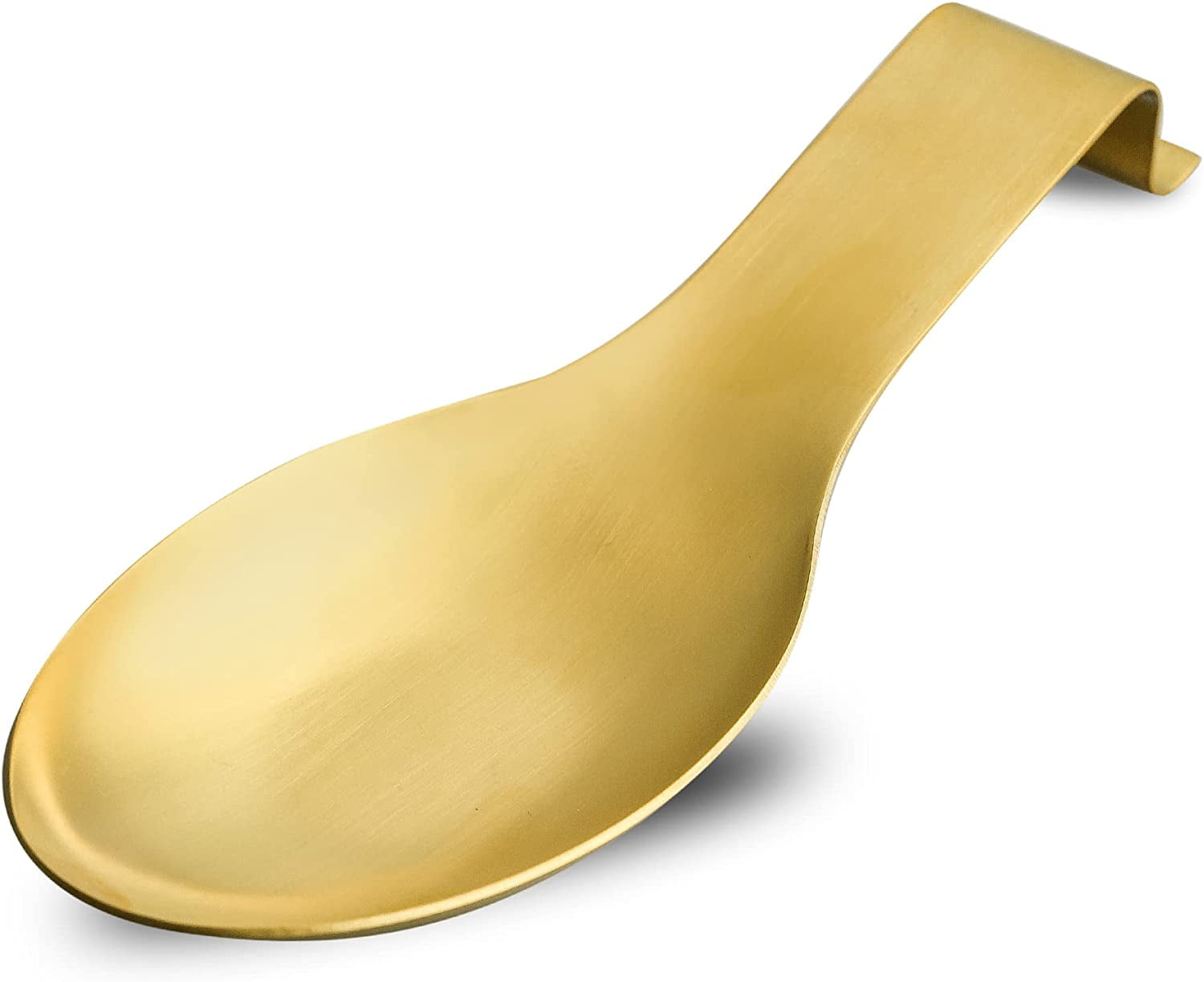ANYWAY.GO BETTWILLGold Spoon Rest for Kitchen , Steel Spoon Holder for ...