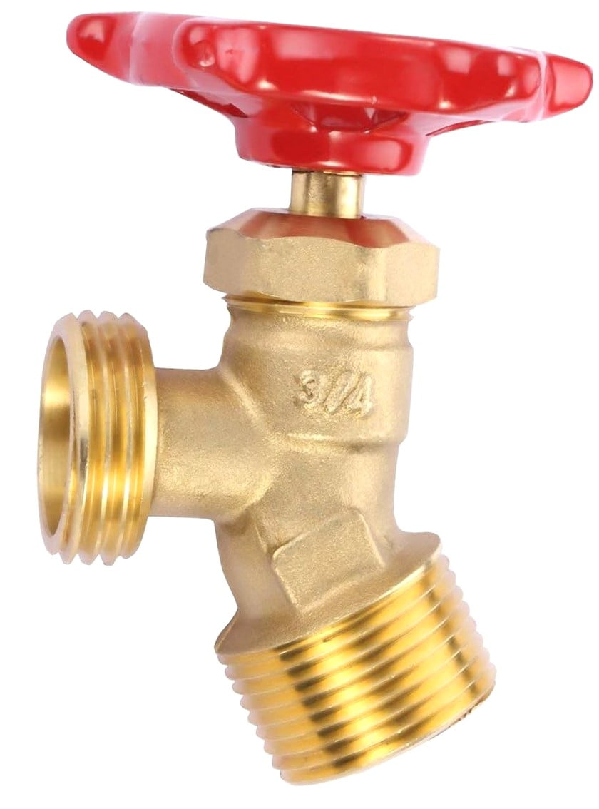 ANYWAY.GO Backyard 65 Degree Elbow Stop Hose Bibb Solder NPT 3/4" Male ...