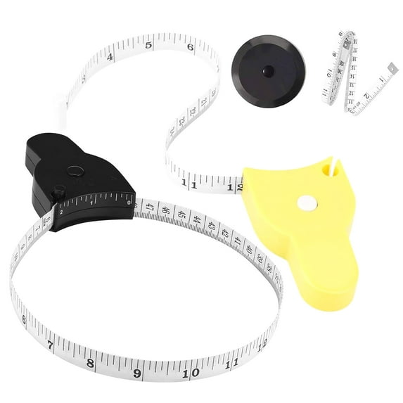 ANYWAY.GO Body Tape Measure Measuring Tape, 60 Inch/150cm, Retractable ...