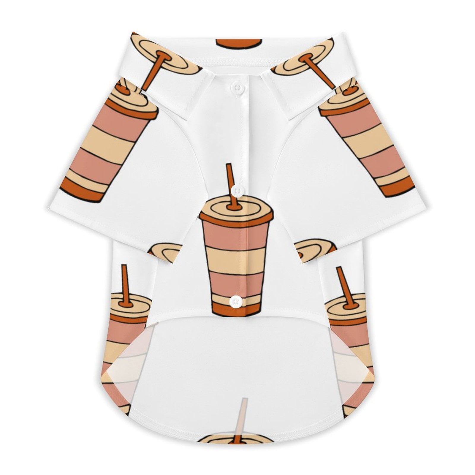 ANYWAY.GO Breathable elastic clothing pet T-Shirt Glass Drink Lid ...