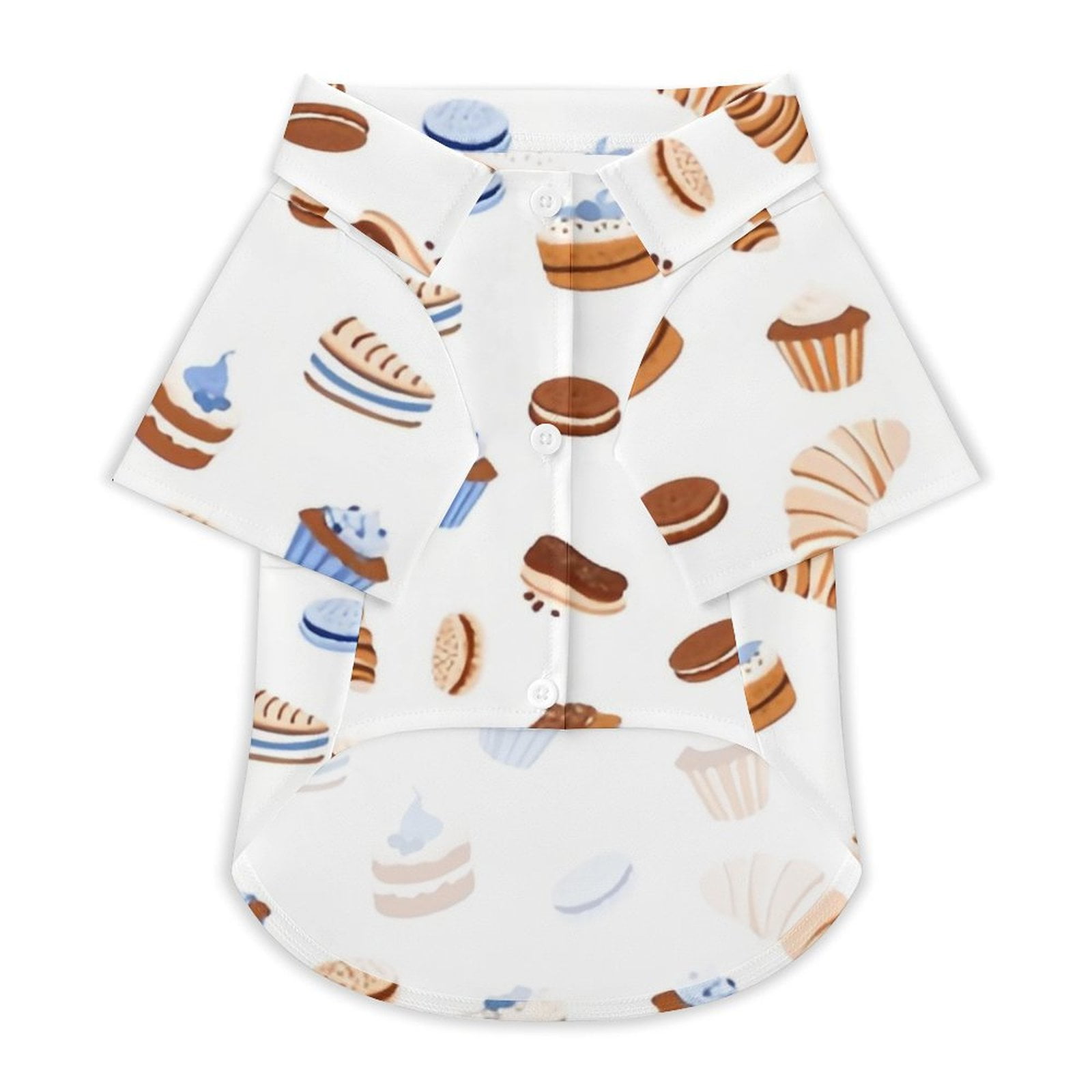 ANYWAY.GO Breathable elastic clothing pet T-Shirt Pattern Colored Frog ...