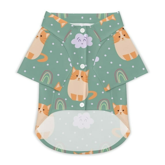 ANYWAY.GO Breathable elastic clothing pet T-Shirt Pattern Design ...