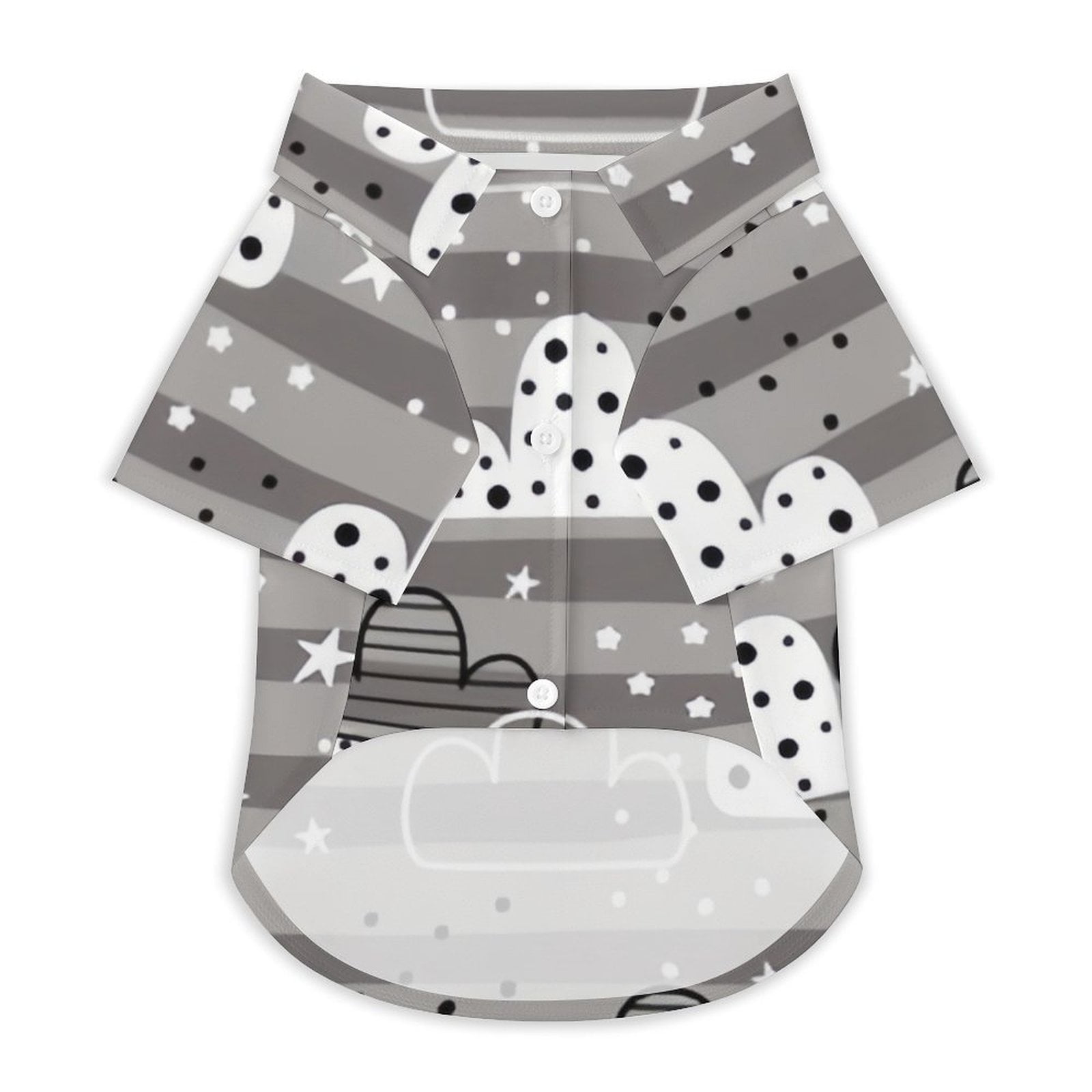 ANYWAY.GO Breathable elastic clothing pet T-Shirt Pattern Design ...