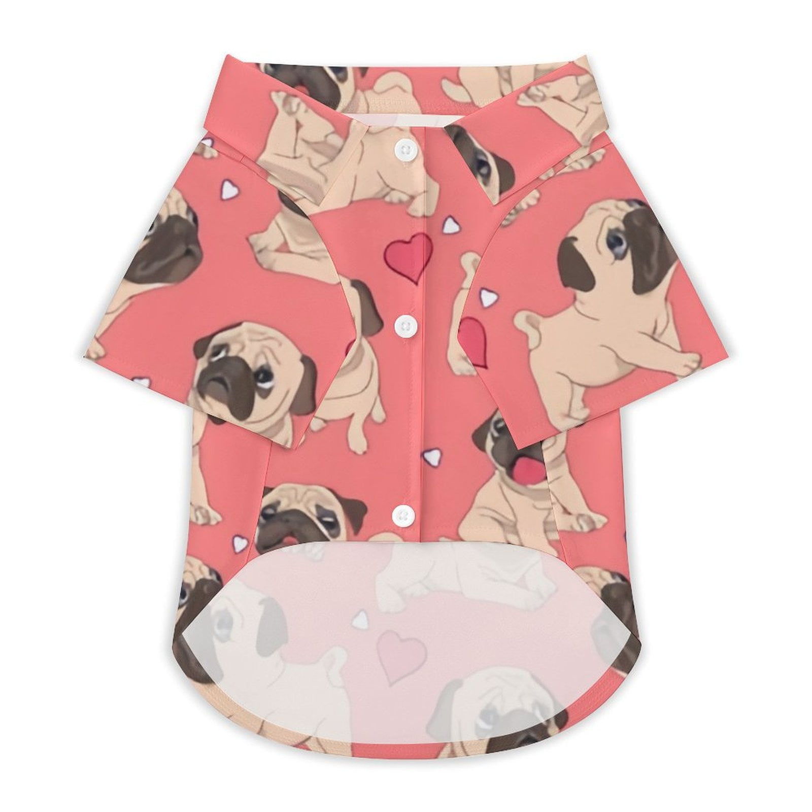 ANYWAY.GO Breathable elastic clothing pet T-Shirt Pattern Image Funny ...