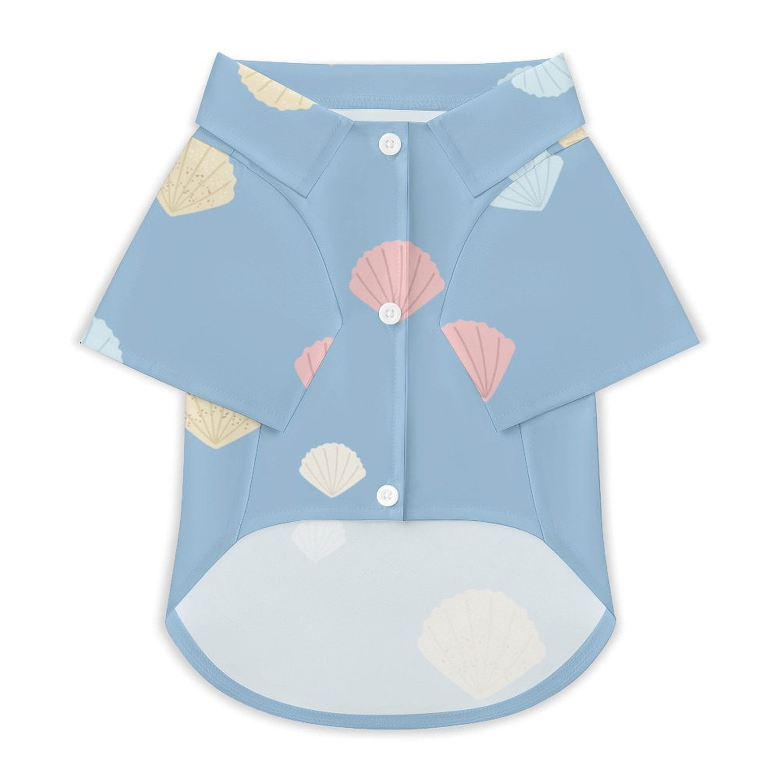 ANYWAY.GO Breathable elastic clothing pet T-Shirt Simple Marine Pattern ...