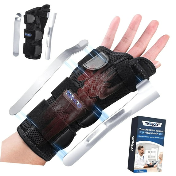 ANYWAY.GO Carpal Tunnel Wrist with Thumb , Thumb Spica Splint for Right ...