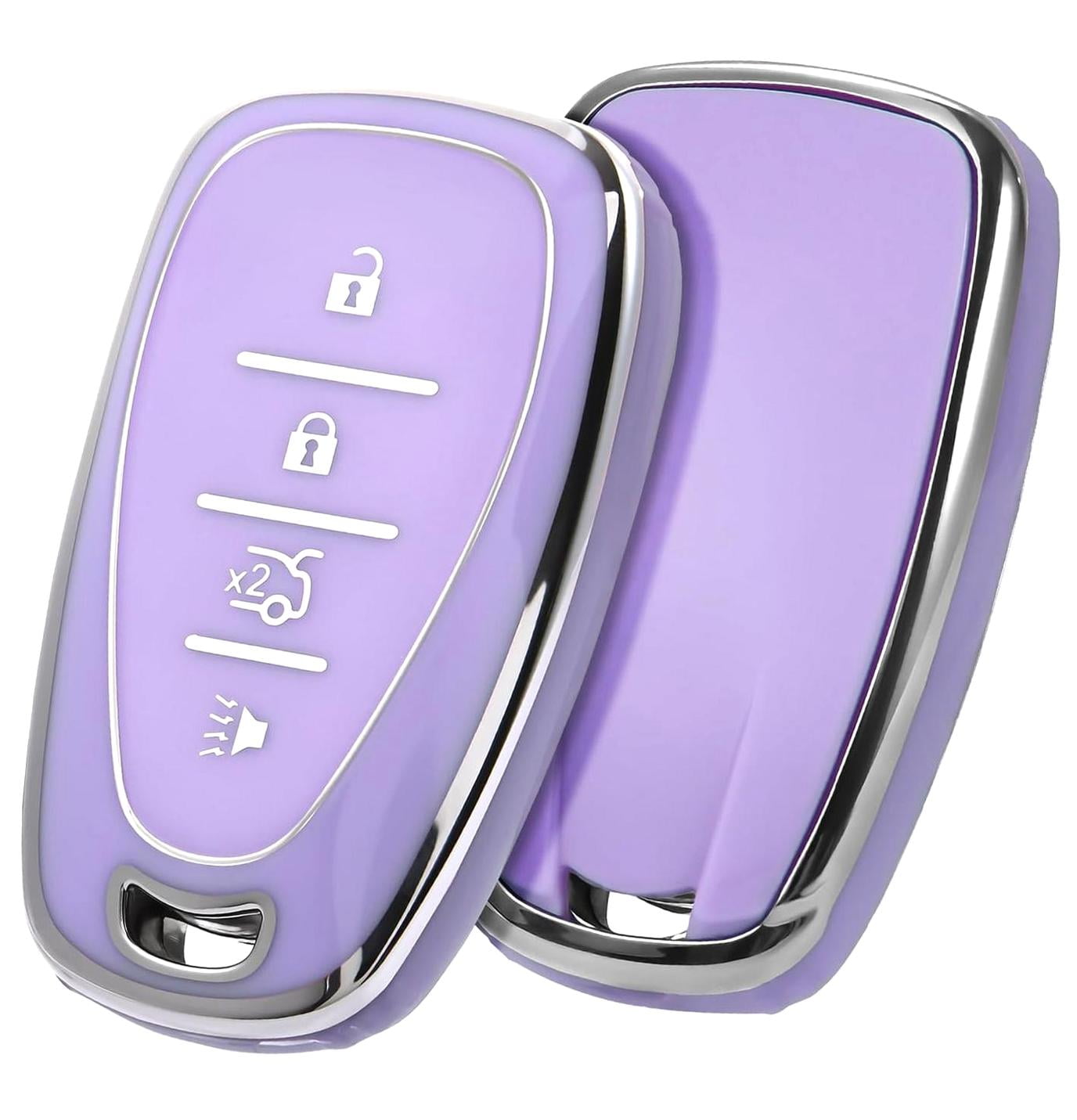 ANYWAY.GO Chevy Key Fob Cover Case Shell, TPU Protector Holder for 2016 ...