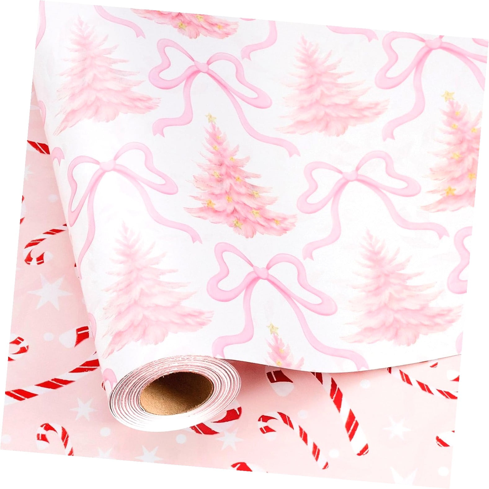 ANYWAY.GO Christmas , Bow Christmas Tree Design Paper Suitable for ...