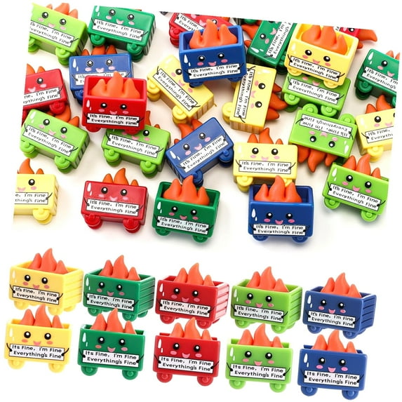 ANYWAY.GO Christmas Funny Trash Shape ' Fine Everything' Fine Sign ...