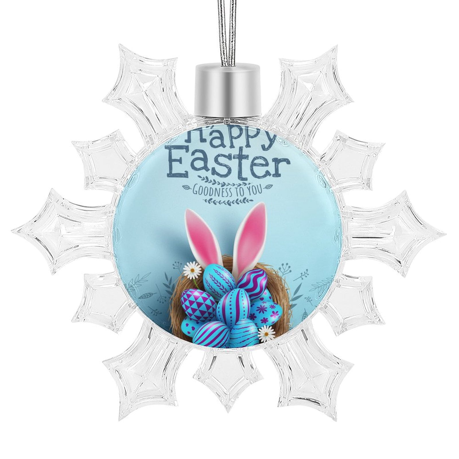 ANYWAY.GO Christmas Snowflake Pendant Ornaments Easter Template Poster ...