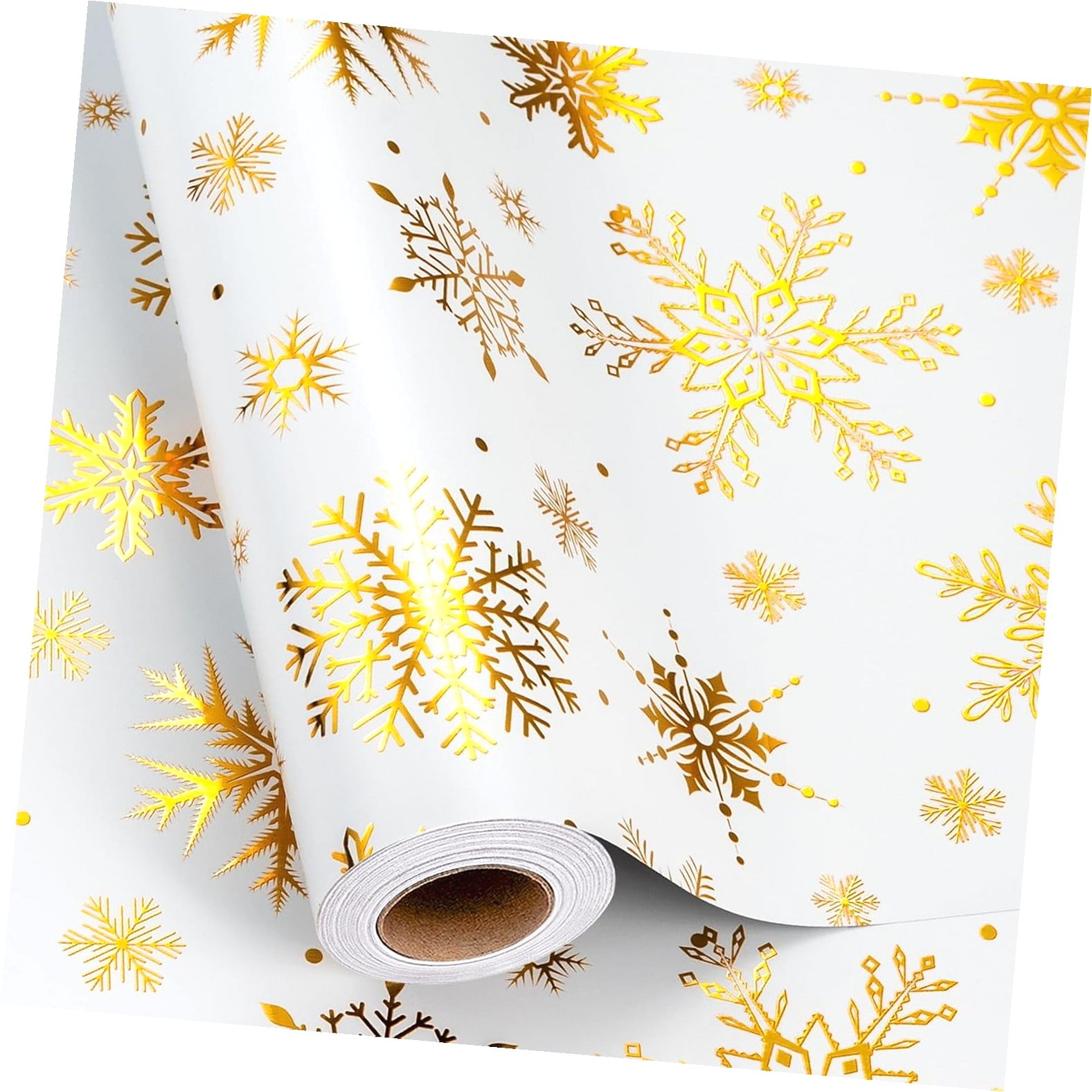 ANYWAY.GO Christmas , and White Snowflakes Paper, Snowflake Theme ...