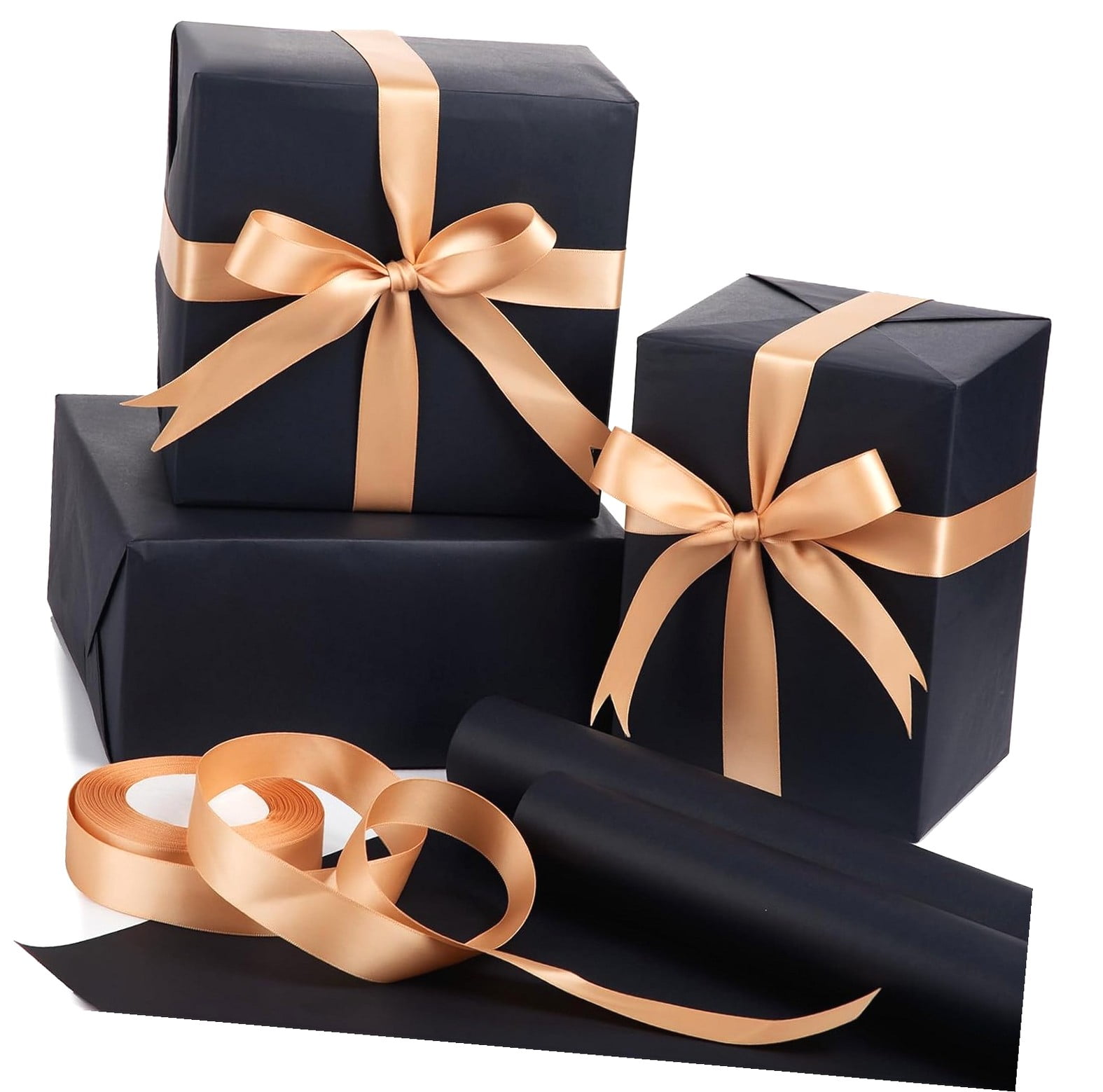 ANYWAY.GO Christmas paper roll, Paper, 2 Rolls .5'' 33' Paper Roll ...