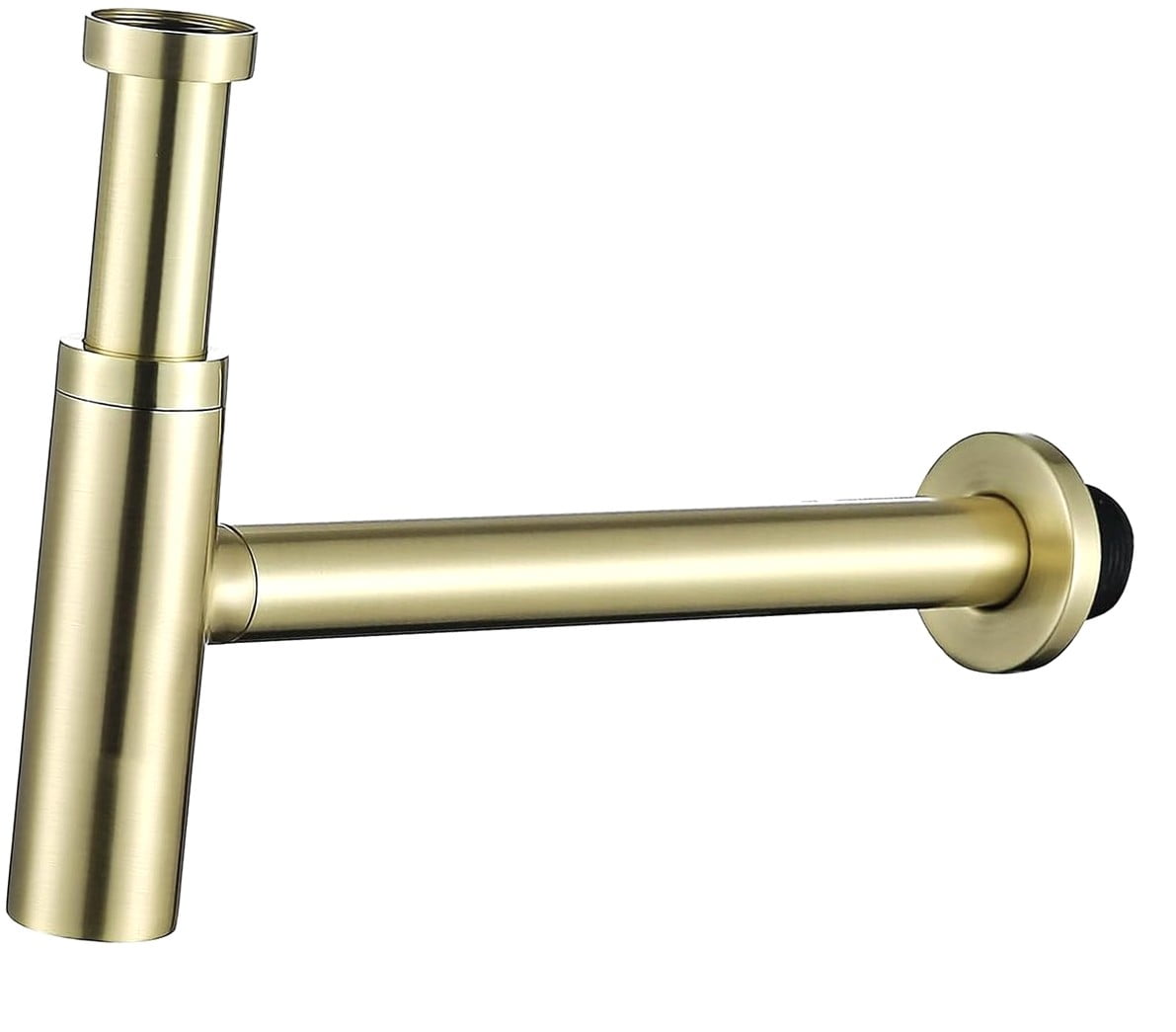 ANYWAY.GO Classical Round Sink Bathroom Waste Pipe 1 1/4 inch Inlet ...