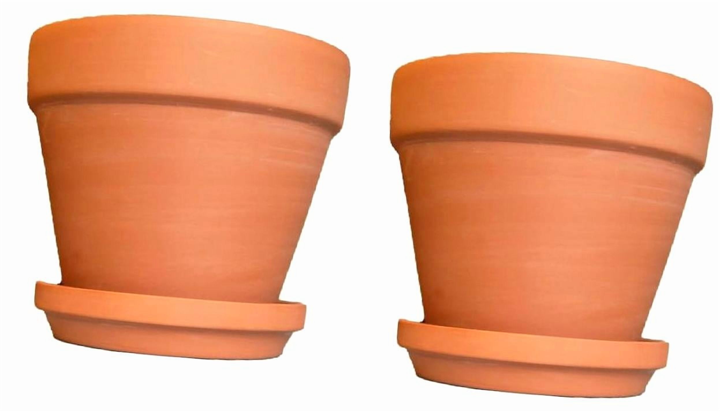 ANYWAY.GO Clay Pot - 2 Pack Large Terra Cotta Plant Container with ...