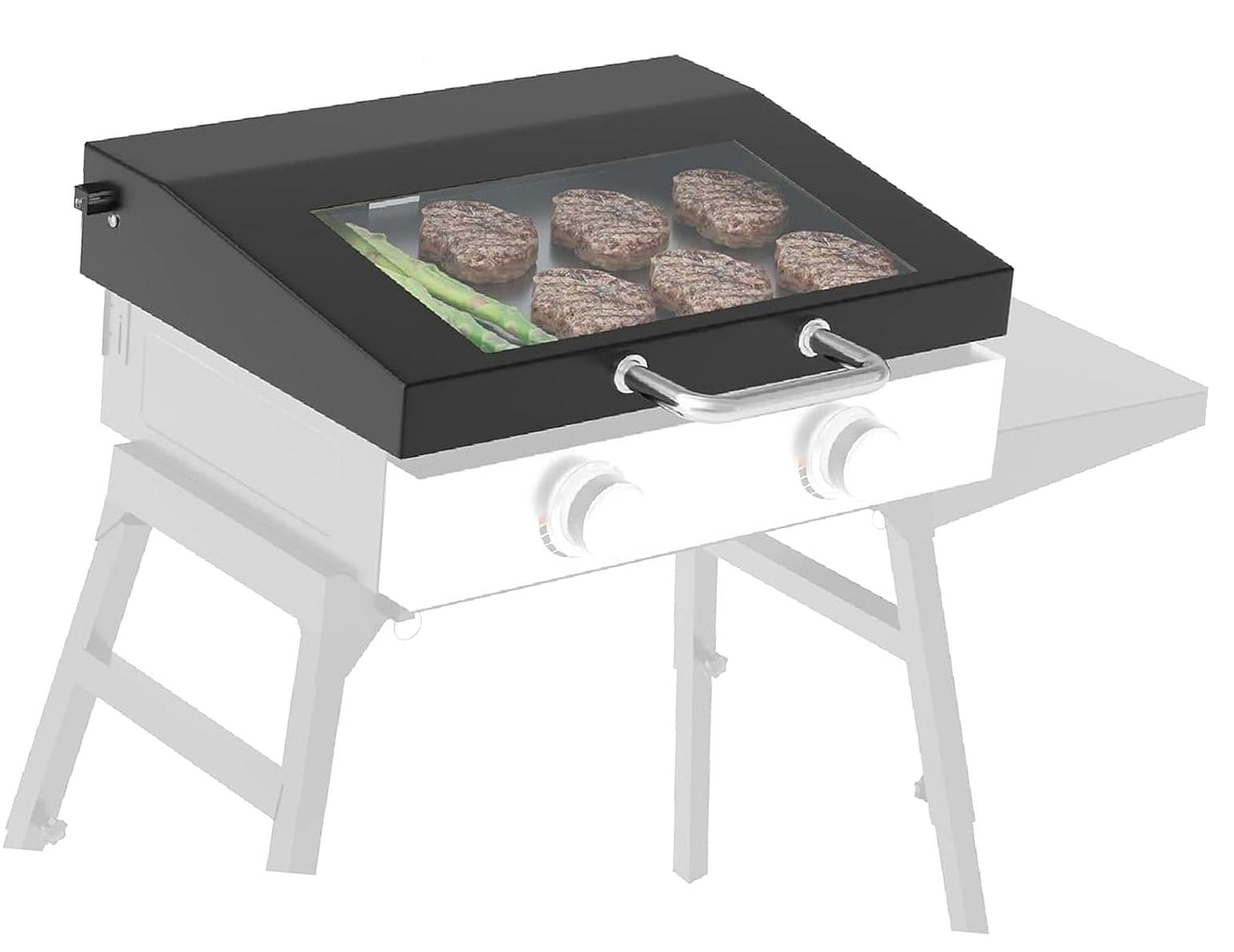 ANYWAY.GO Clear View Hinged Lid for 22" Griddle with Silicone Mat ...