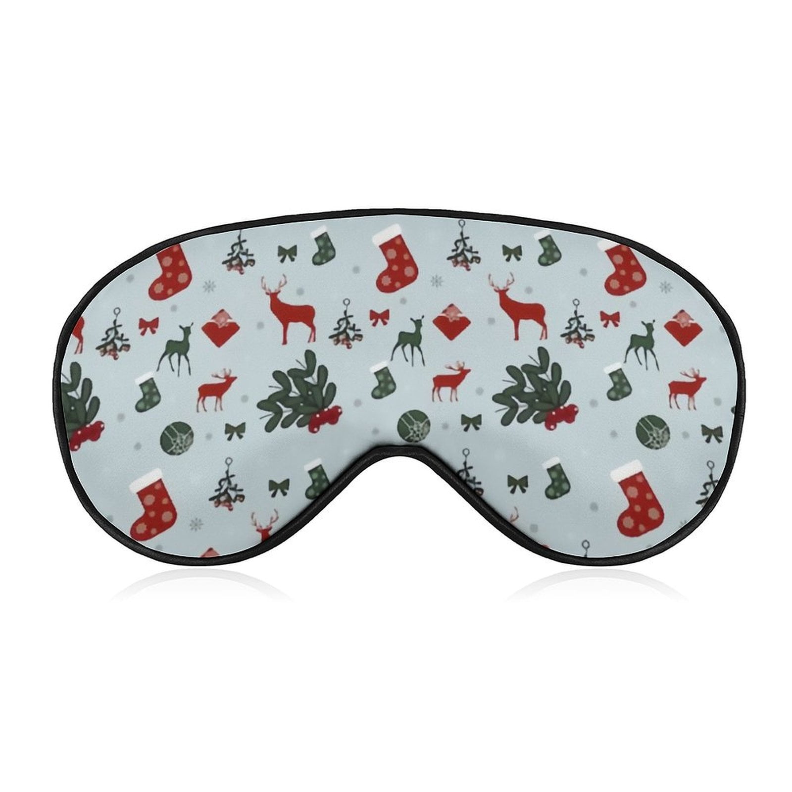 ANYWAY.GO Comfort Night Blindfold Block Light EyeshadChristmas Pattern ...