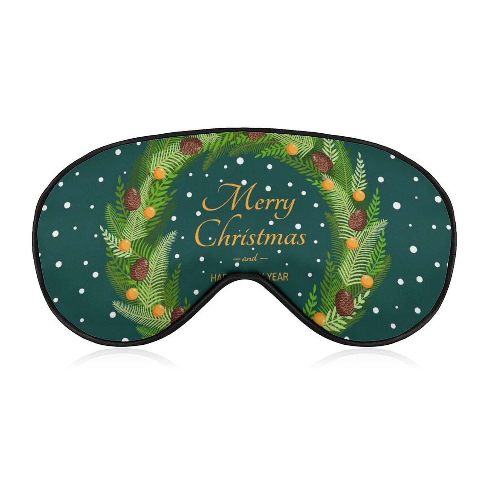 ANYWAY.GO Comfort Night Blindfold Block Light EyeshadChristmas Wreath ...
