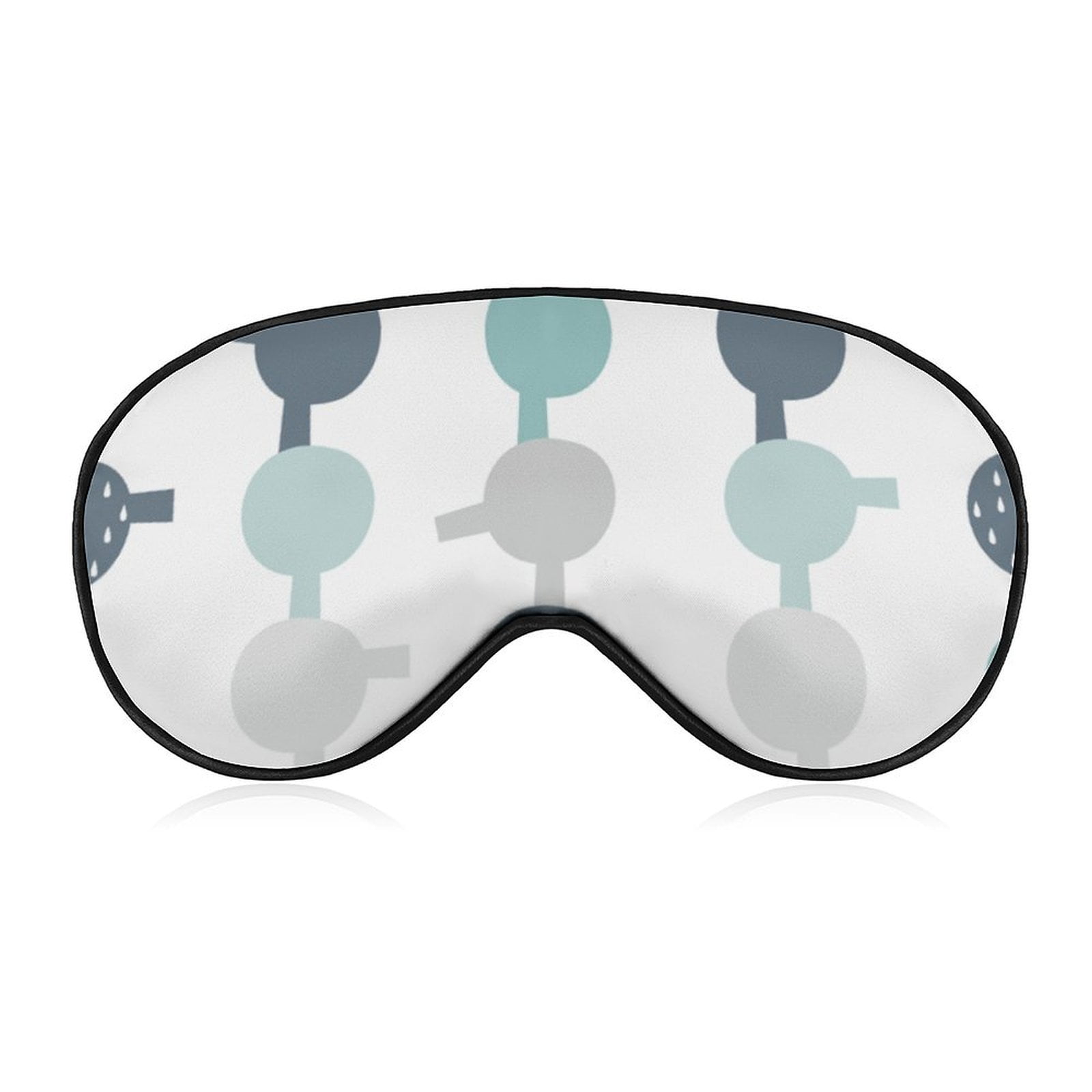 ANYWAY.GO Comfort Night Blindfold Block Light EyeshadCute Blue Doodle ...