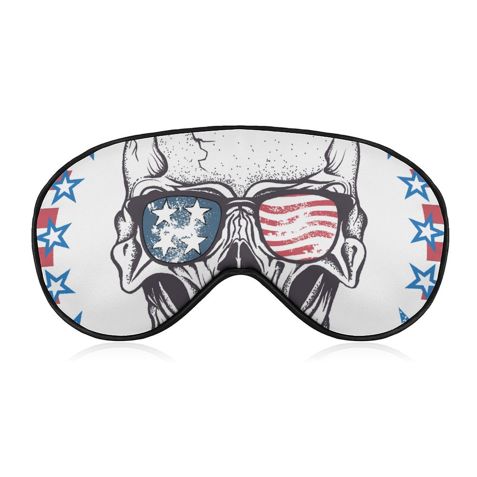 ANYWAY.GO Comfort Night Blindfold Block Light EyeshadFace Skull ...