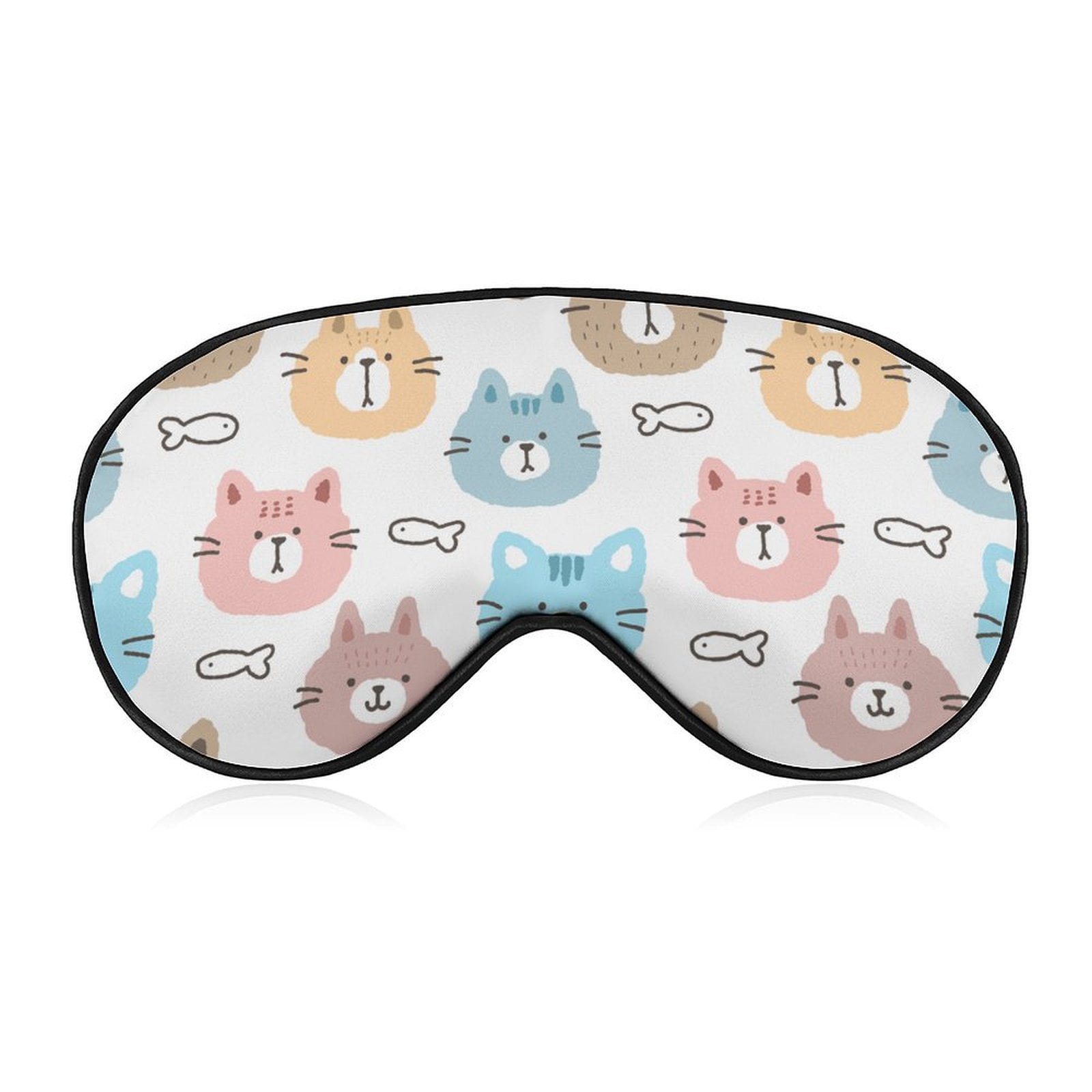 ANYWAY.GO Comfort Night Blindfold Block Light EyeshadPattern Cute ...