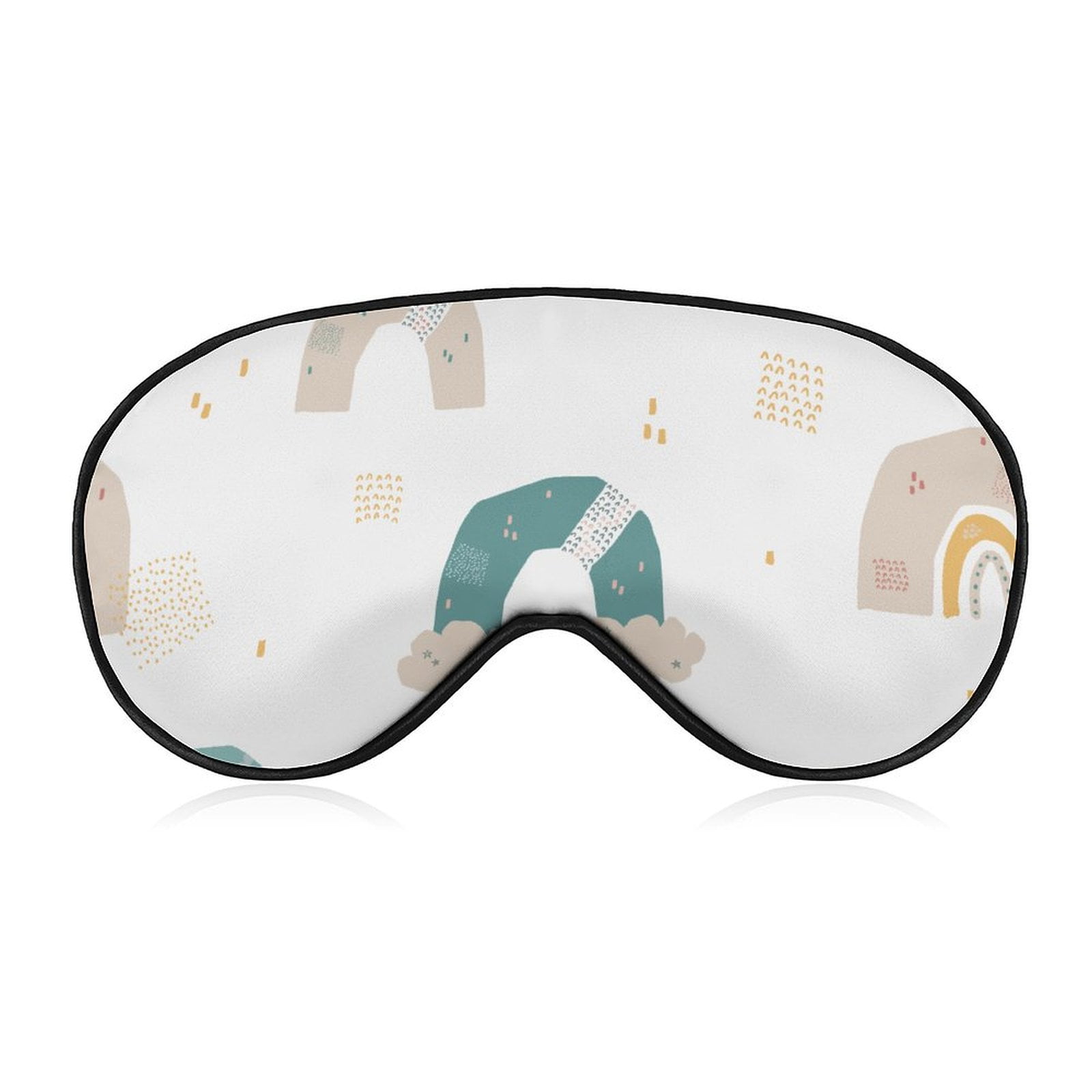 ANYWAY.GO Comfort Night Blindfold Block Light EyeshadPattern Rainbow ...