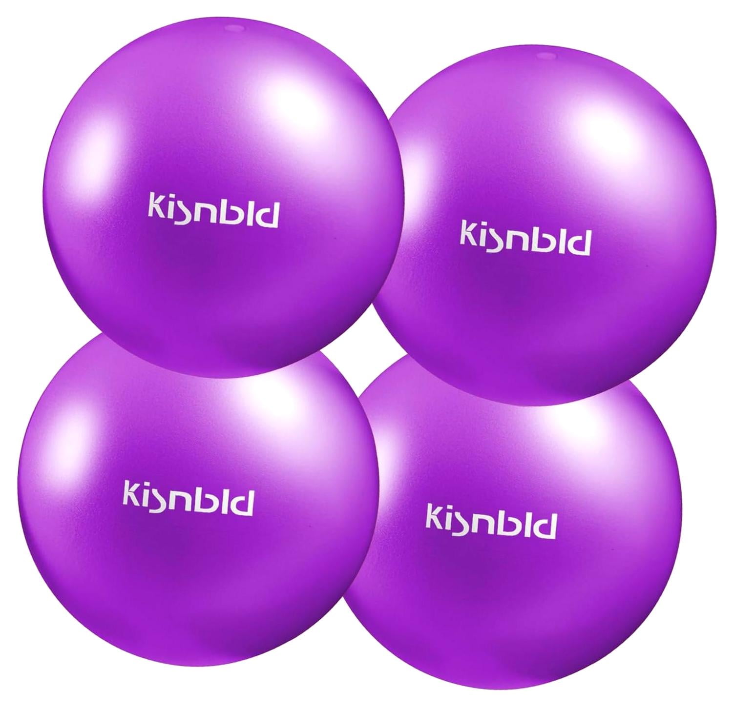 ANYWAY.GO Compact Exercise Ball, 9 Inch Mini Pilates Ball, Anti-Burst ...