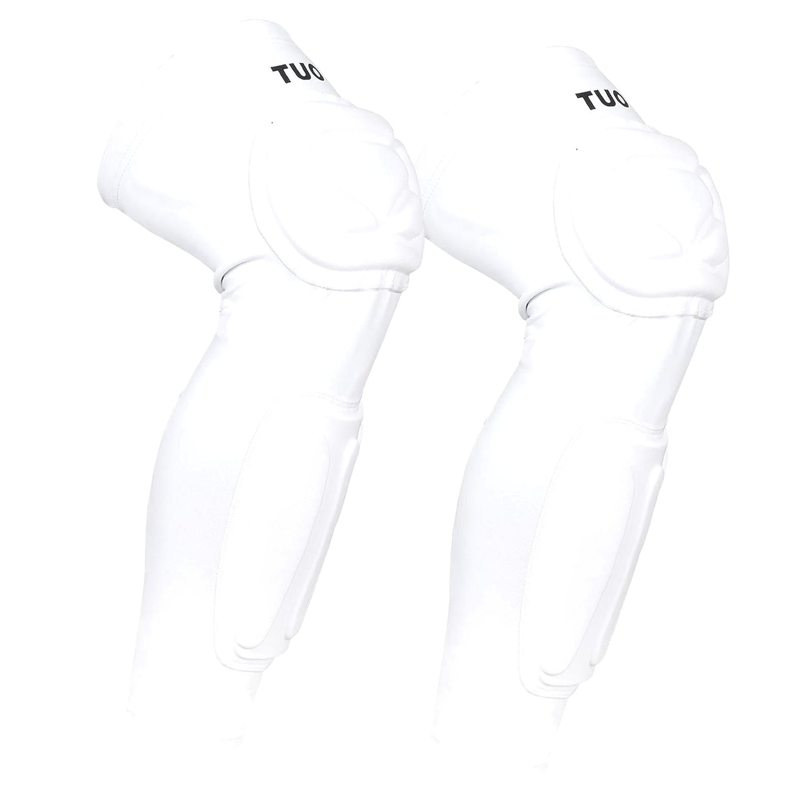 ANYWAY.GO Compression Padded Long Leg Sleeves Calf Guards For Youth ...