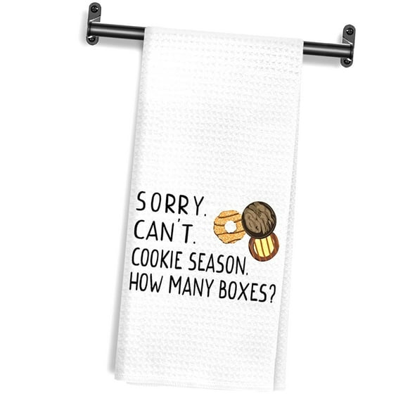 ANYWAY.GO Cookie Kitchen Towels, Cookies Lover Hand Towels for Kitchen ...