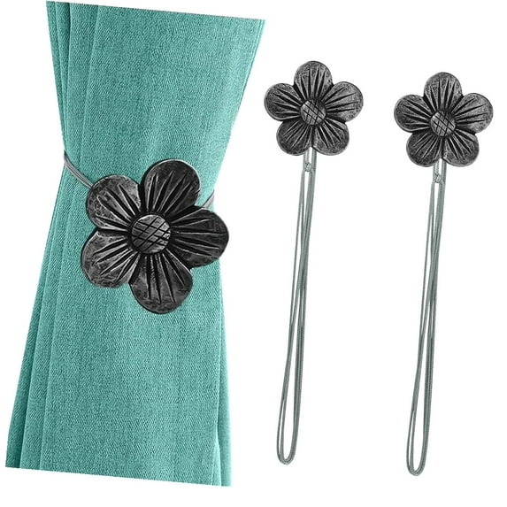 ANYWAY.GO Curtain Tieback, 1 Pair Curtain Drapery Holdback Window ...