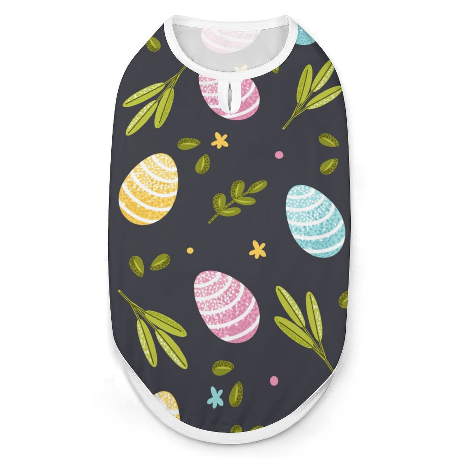 ANYWAY.GO Cute Pet Vest Breathable T-Shirt Easter Pattern Eggs Spring ...