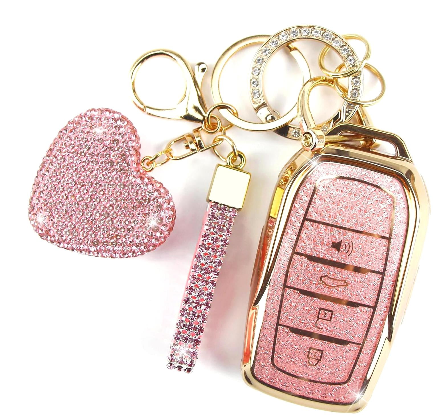 ANYWAY.GO Diamond Keychain Key Fob Cover for Camry 2025, Venza 2019 ...
