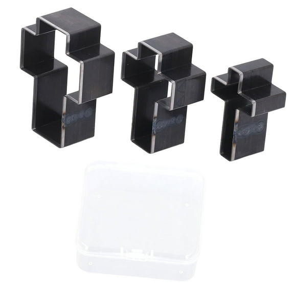 ANYWAY.GO Die Set, 3PCS Crossed Shape Crossed Shape Hollow Cutter Set ...