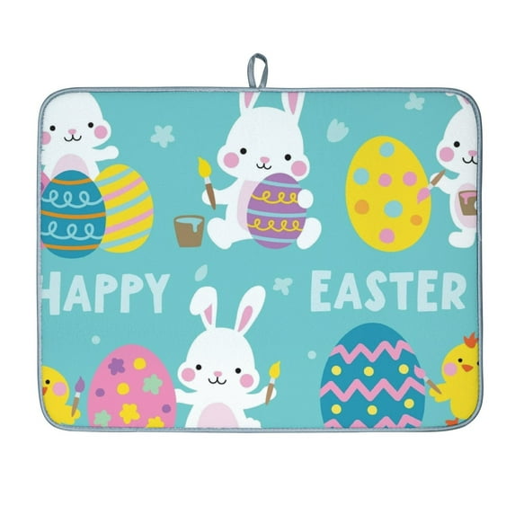 ANYWAY.GO Dish Drying Mat Absorbent Heat Resistant Reversible Dish ...